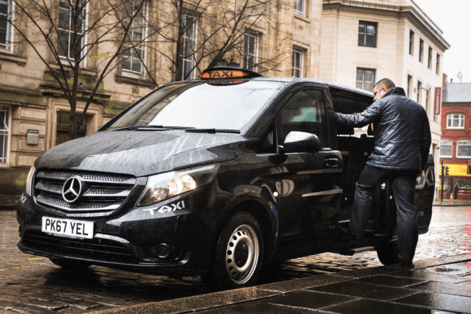 Airport cabbie Paul is flying high with Ciceley’s first Mercedes-Benz ...