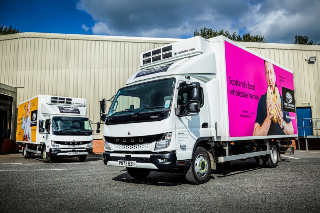 Fife Creamery presents a strikingly fresh face with 30 all-new FUSO ...
