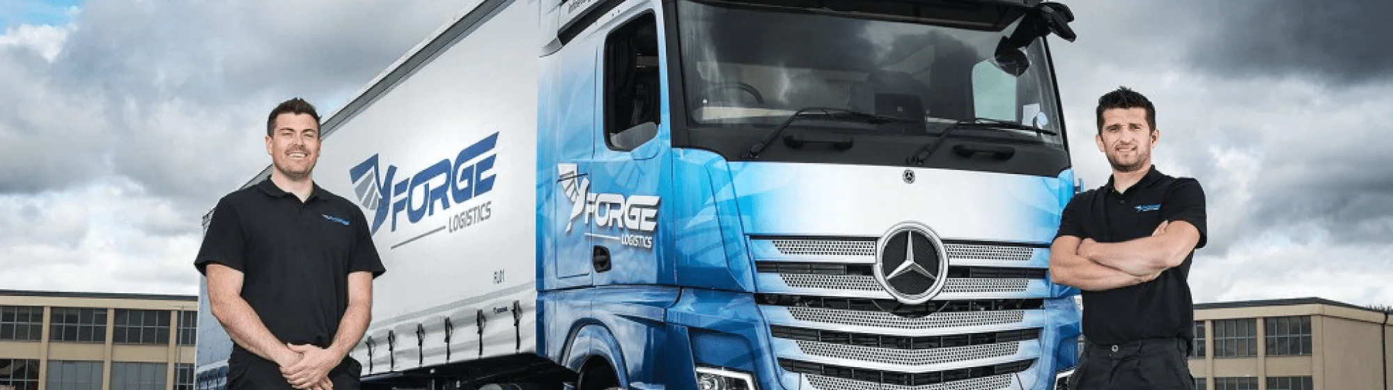Military men Forge a new future with Mercedes-Benz Actros from Ciceley ...