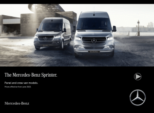 Sprinter Panel & Crew Van | Mercedes-Benz Van and Truck Sales, Service ...