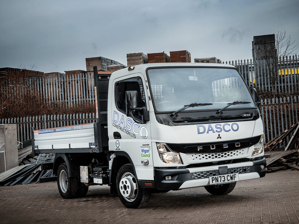 Dasco Construction builds for the future with tough FUSO Canter tippers ...