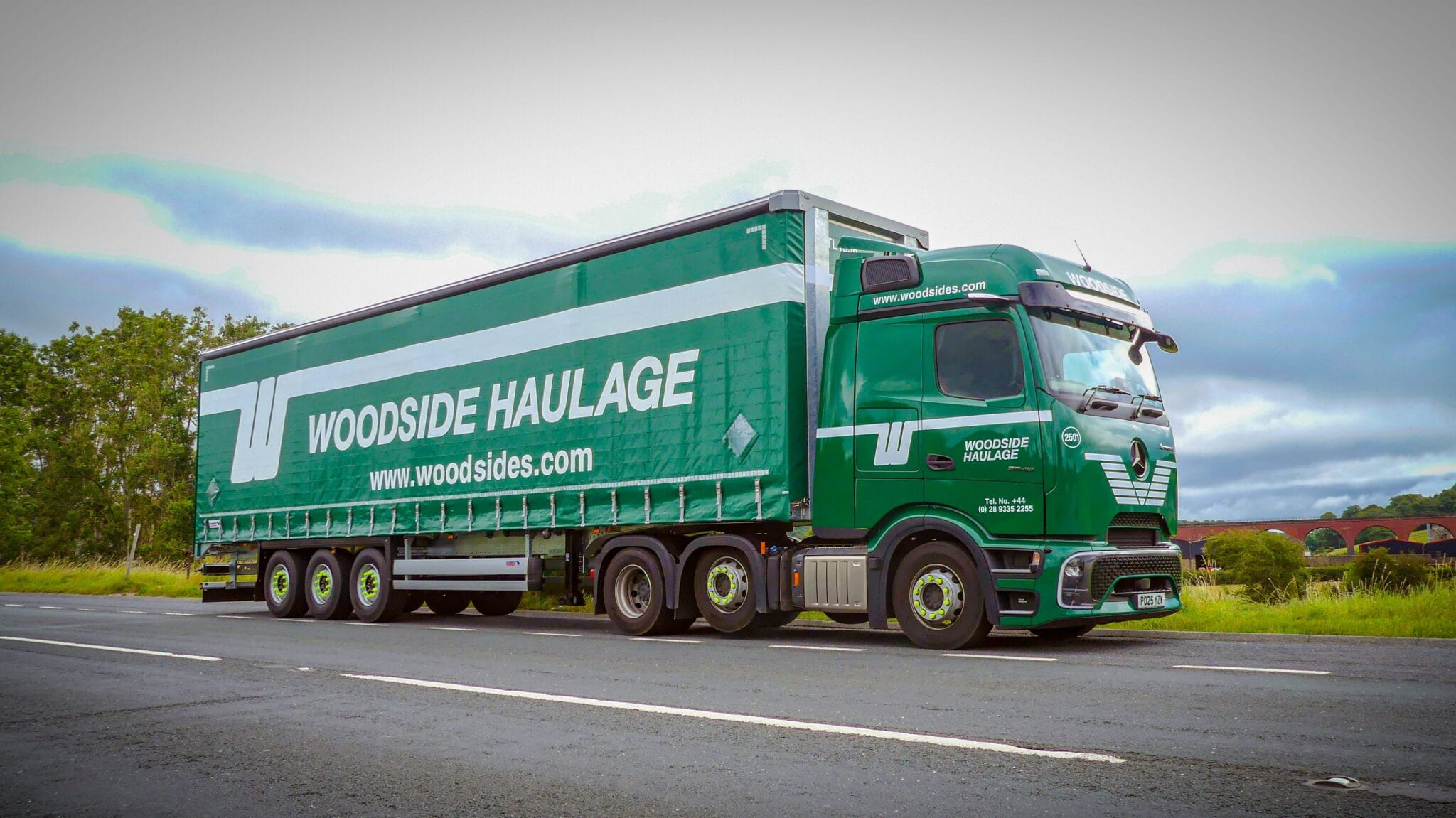 Stunning New Mercedes-Benz Actros L ProCabins Join the Woodside Haulage ...